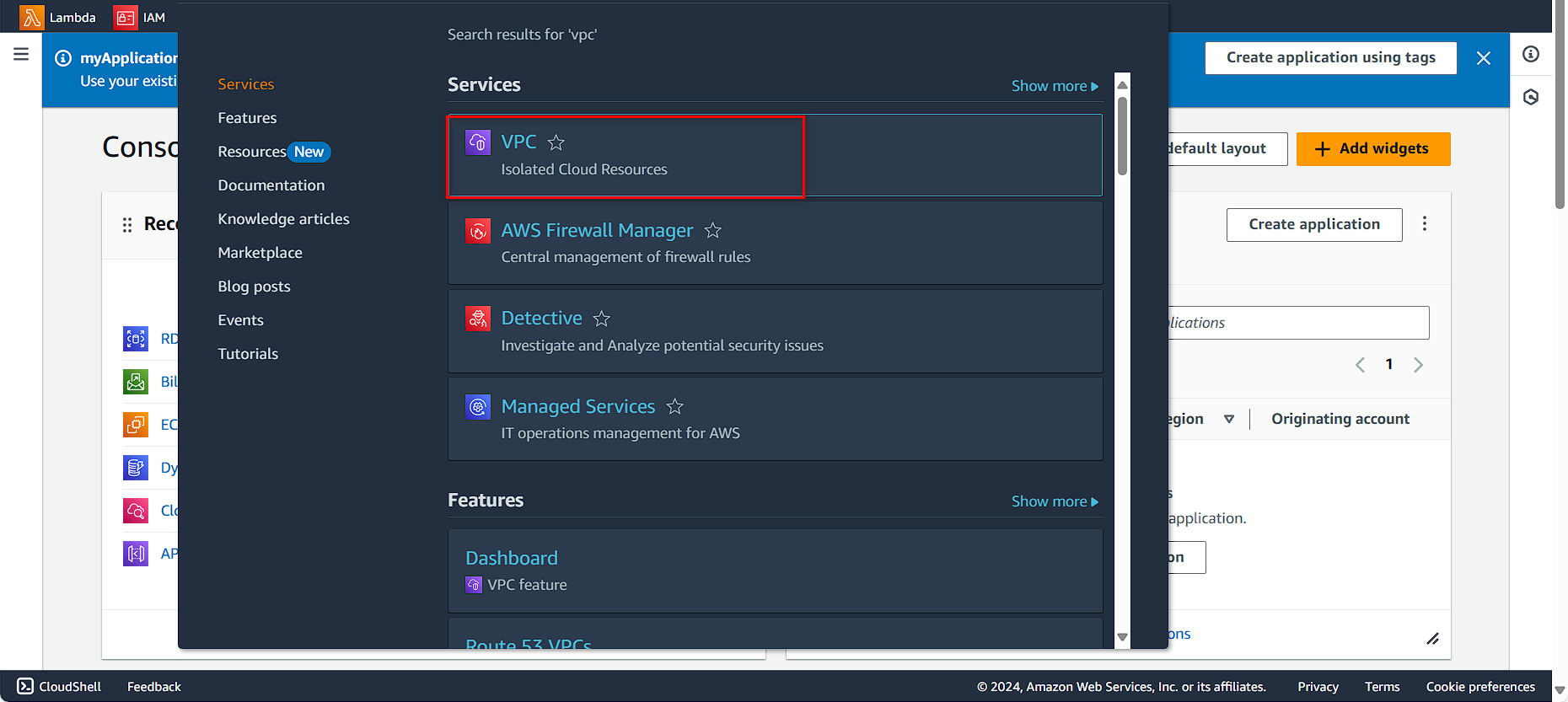 Setup Network Infrastructure :: DEPLOYING FCJ MANAGEMENT APPLICATION WITH AUTO SCALING GROUP.