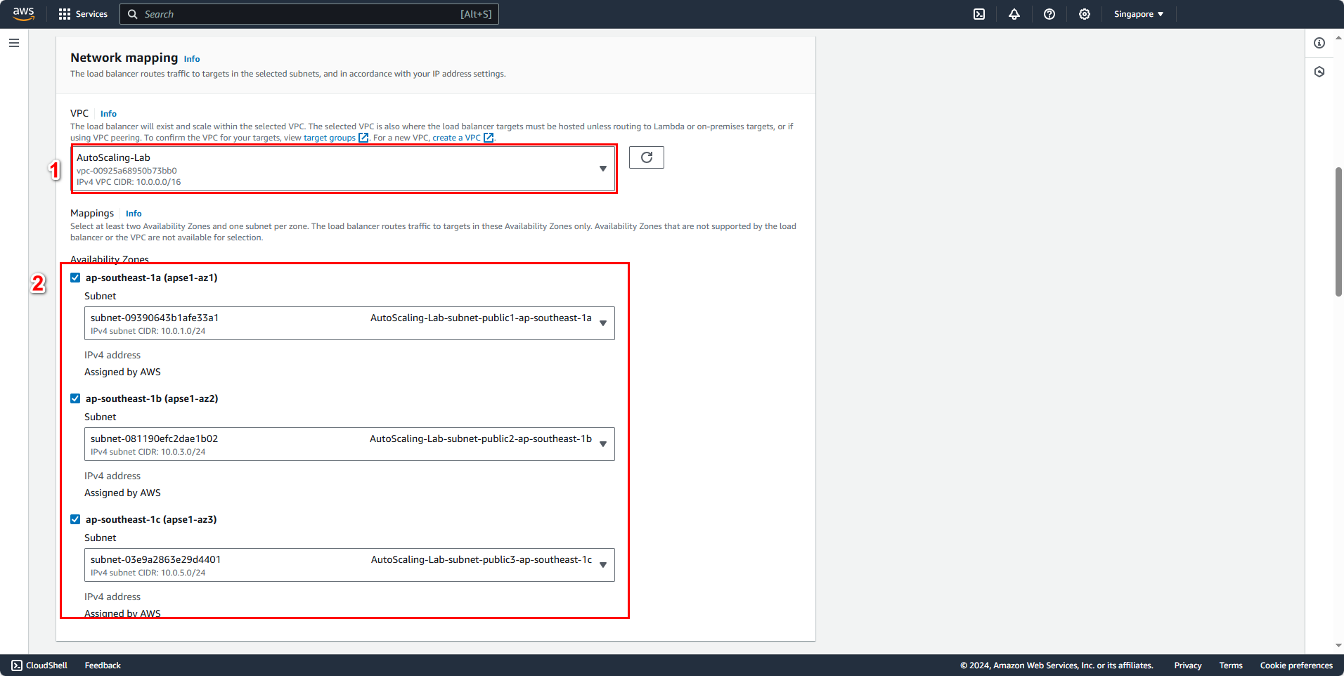 Create Load Balancer :: DEPLOYING FCJ MANAGEMENT APPLICATION WITH AUTO SCALING GROUP.