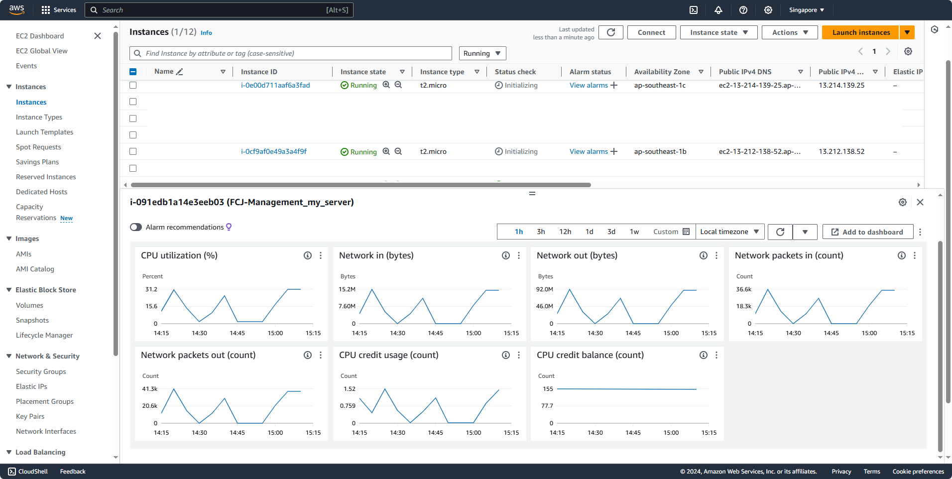 Test Dynamic Scaling Solution Deploying Fcj Management Application With Auto Scaling Group